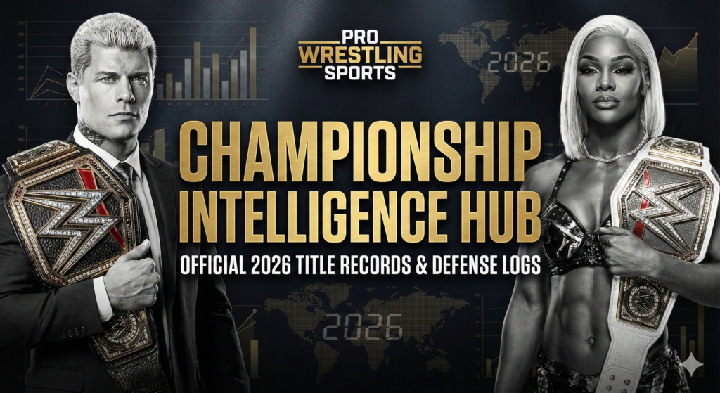 Official WWE Championship Records 2026: Live Title Defense Tracker ...